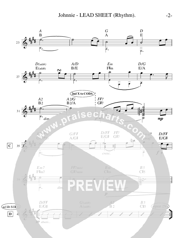 Johnnie (Instrumental) Sheet Music PDF (Ric Flauding) - PraiseCharts