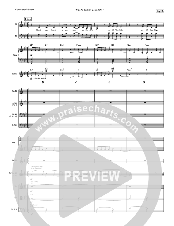 Wide As The Sky (Matt Redman) - PraiseCharts