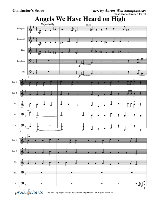 Angels We Have Heard On High (Instrumental) (AnderKamp Music ...