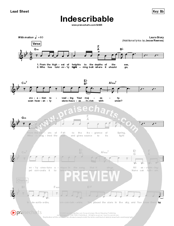 Indescribable Chris Tomlin