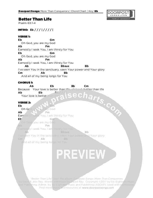 Better Than Words Lyrics