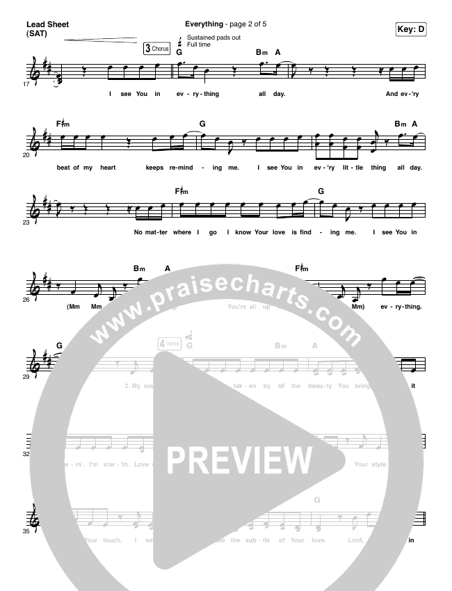 Everything Sheet Music (TobyMac) - PraiseCharts