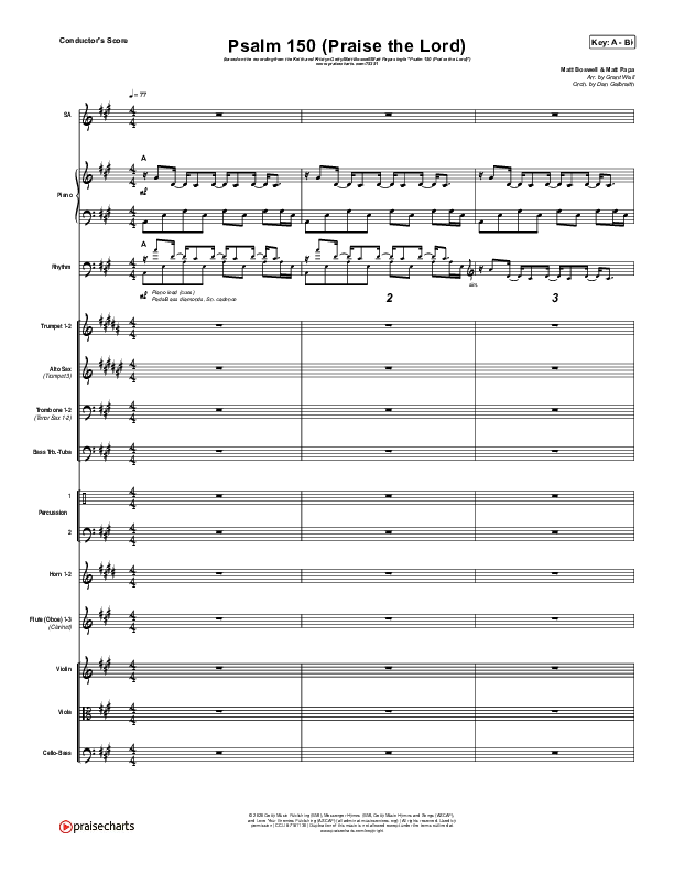 Psalm 150 (Praise The Lord) (Matt Boswell / Matt Papa / Keith & Kristyn ...