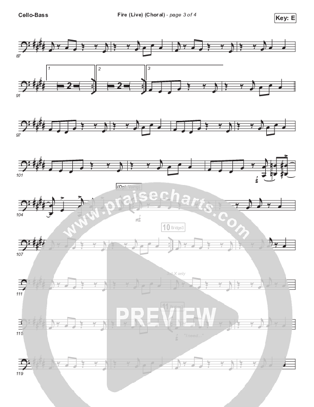 Fire (Choral Anthem SATB) (CeCe Winans / Arr. Luke Gambill) - PraiseCharts