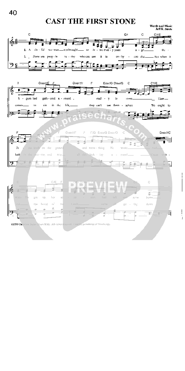 Song Lyrics Cast The First Stone at Robin Alexander blog