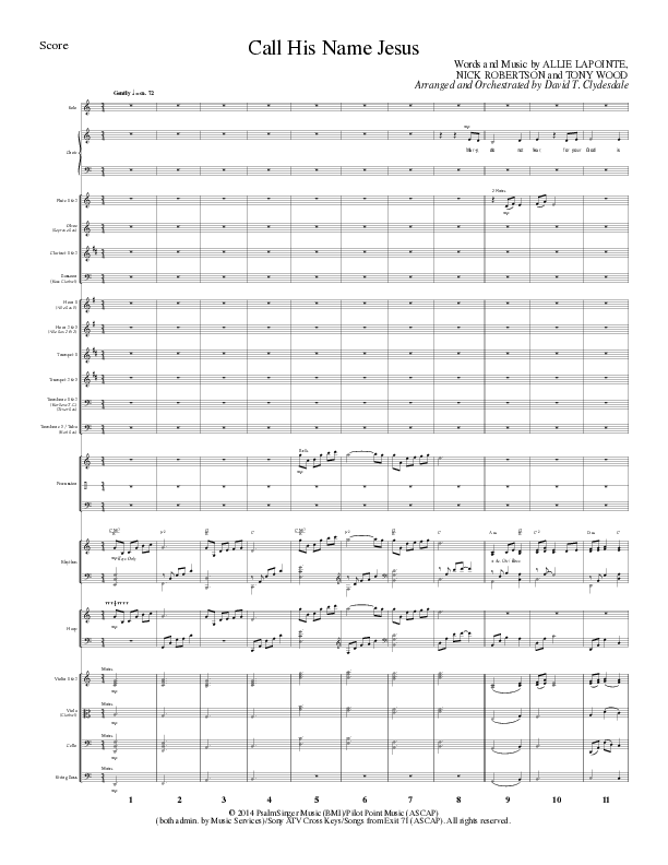 Call His Name Jesus (Choral Anthem SATB) (Word Music Choral / Arr. Cliff Duren) - PraiseCharts