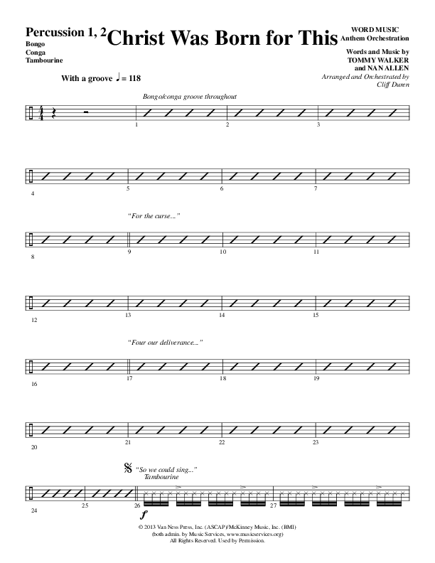 Christ Was Born For This Choral Anthem Satb Word Music Choral Arr