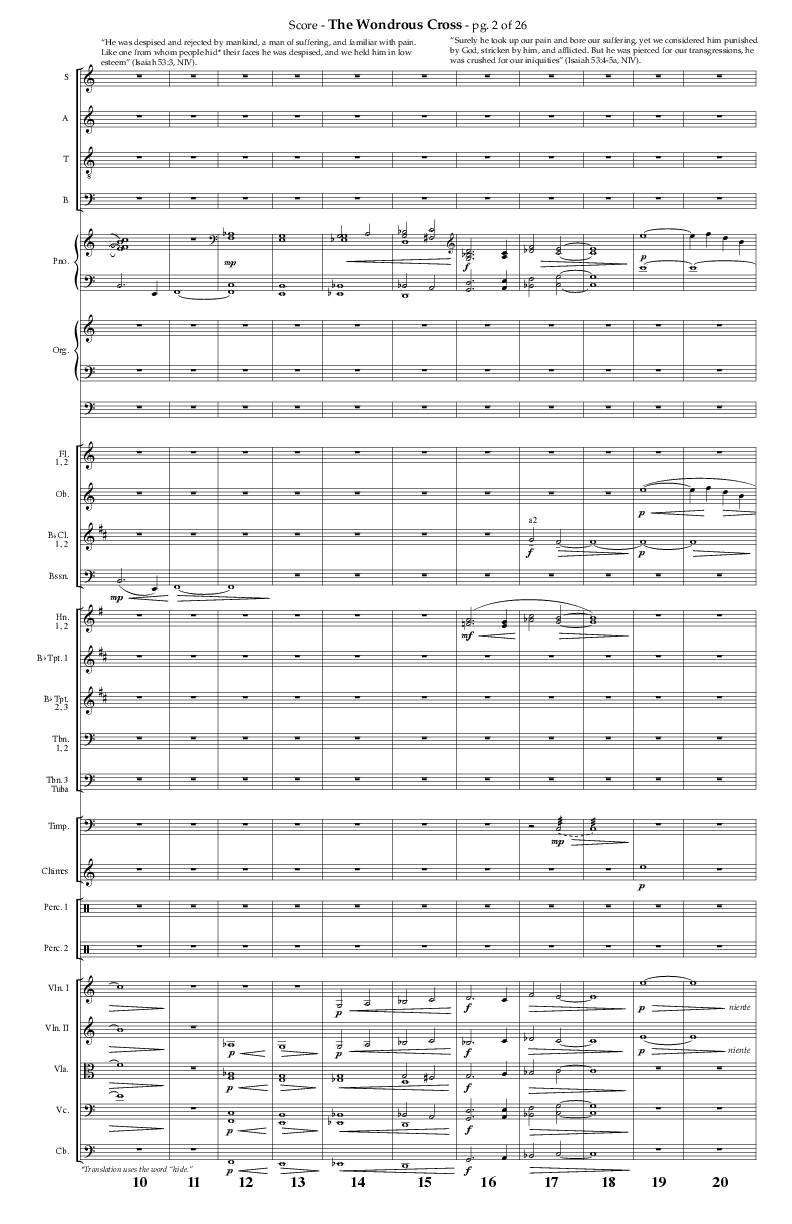 The Wondrous Cross (A Suite For Good Friday) (Choral Anthem SATB ...