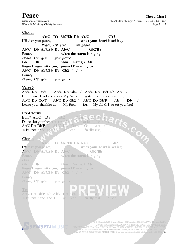 Peace Choral Anthem Satb Sheet Music Chords And Lead Sheet Pdf Semsen