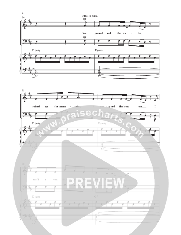 Glorious God (Choral Anthem SATB) Sheet Music PDF (Lillenas Choral / Arr. Cliff Duren ...