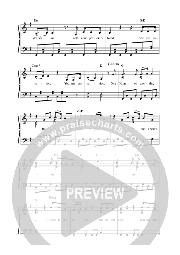 This Is Jesus (Live) Sheet Music PDF (Songs From The Soil / Lucy ...
