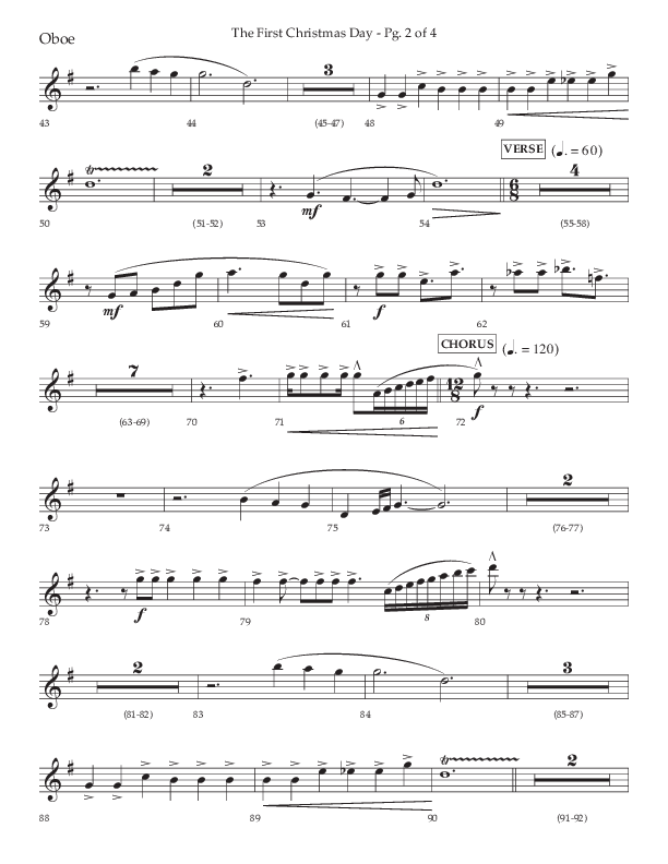 The First Christmas Day (with Joy To The World) (Choral Anthem SATB ...