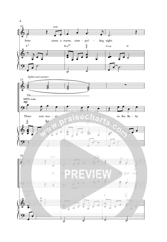 Hope Is Singing (Choral Anthem SATB) Sheet Music PDF (Arr. Camp ...