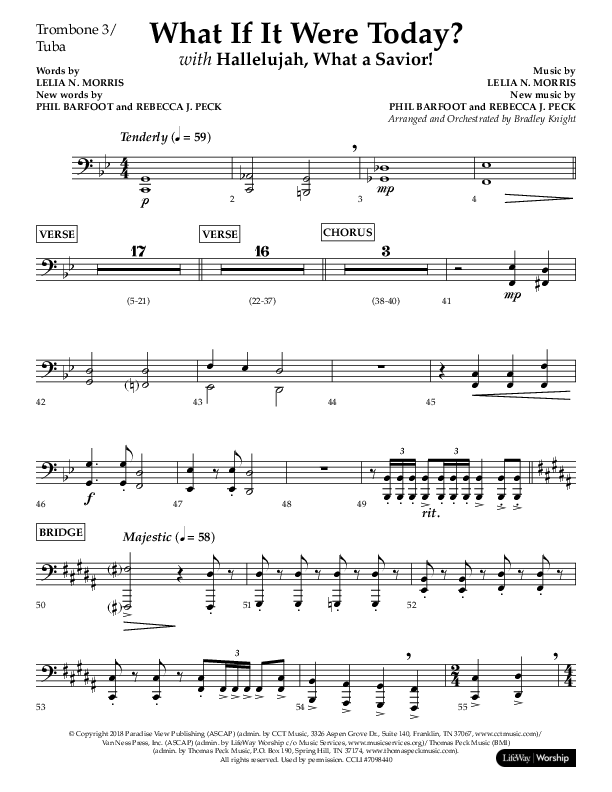 What If It Were Today With Hallelujah What A Savior Choral Anthem Satb