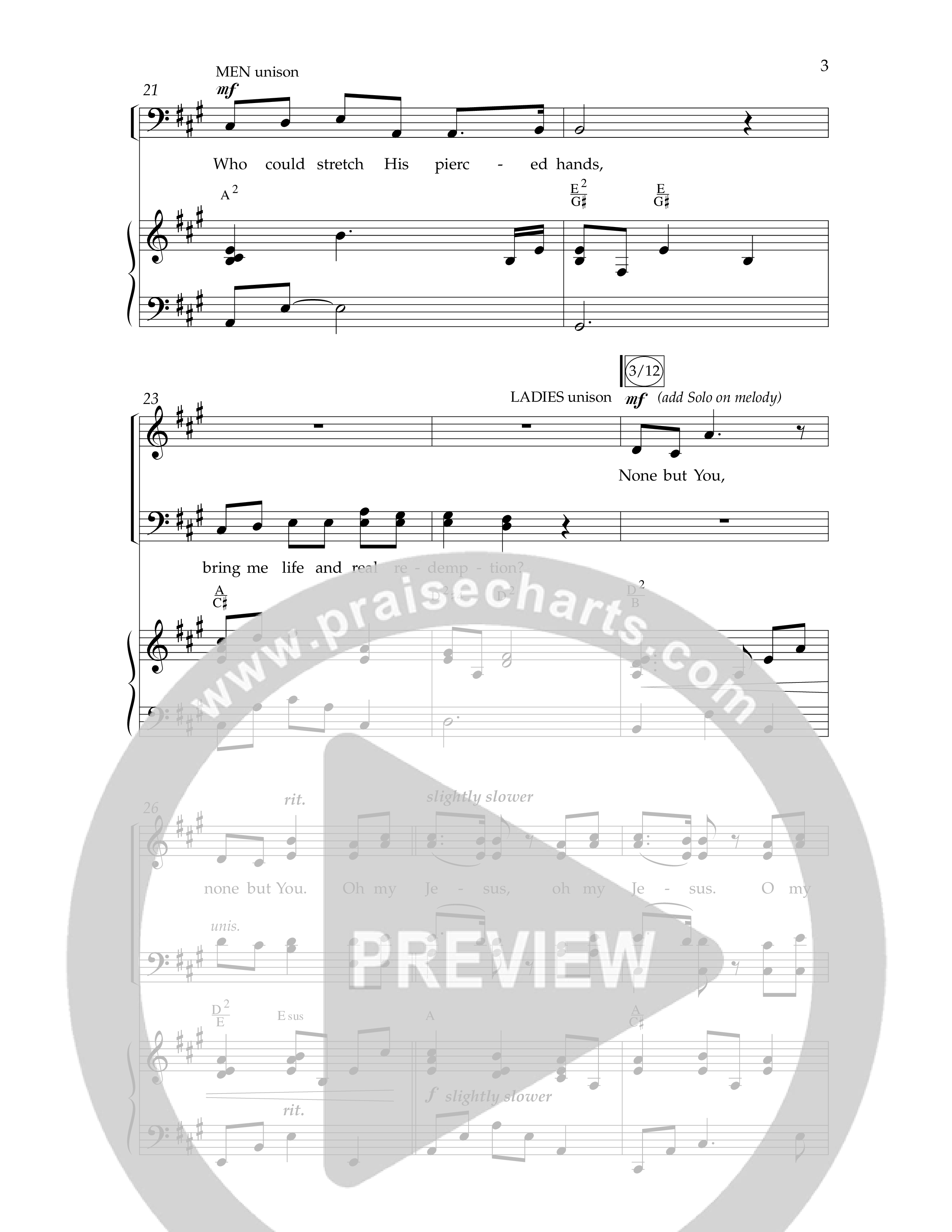 Oh My Jesus (Choral Anthem SATB) Sheet Music PDF (Lifeway Choral / Arr. John Bolin / Orch. David ...