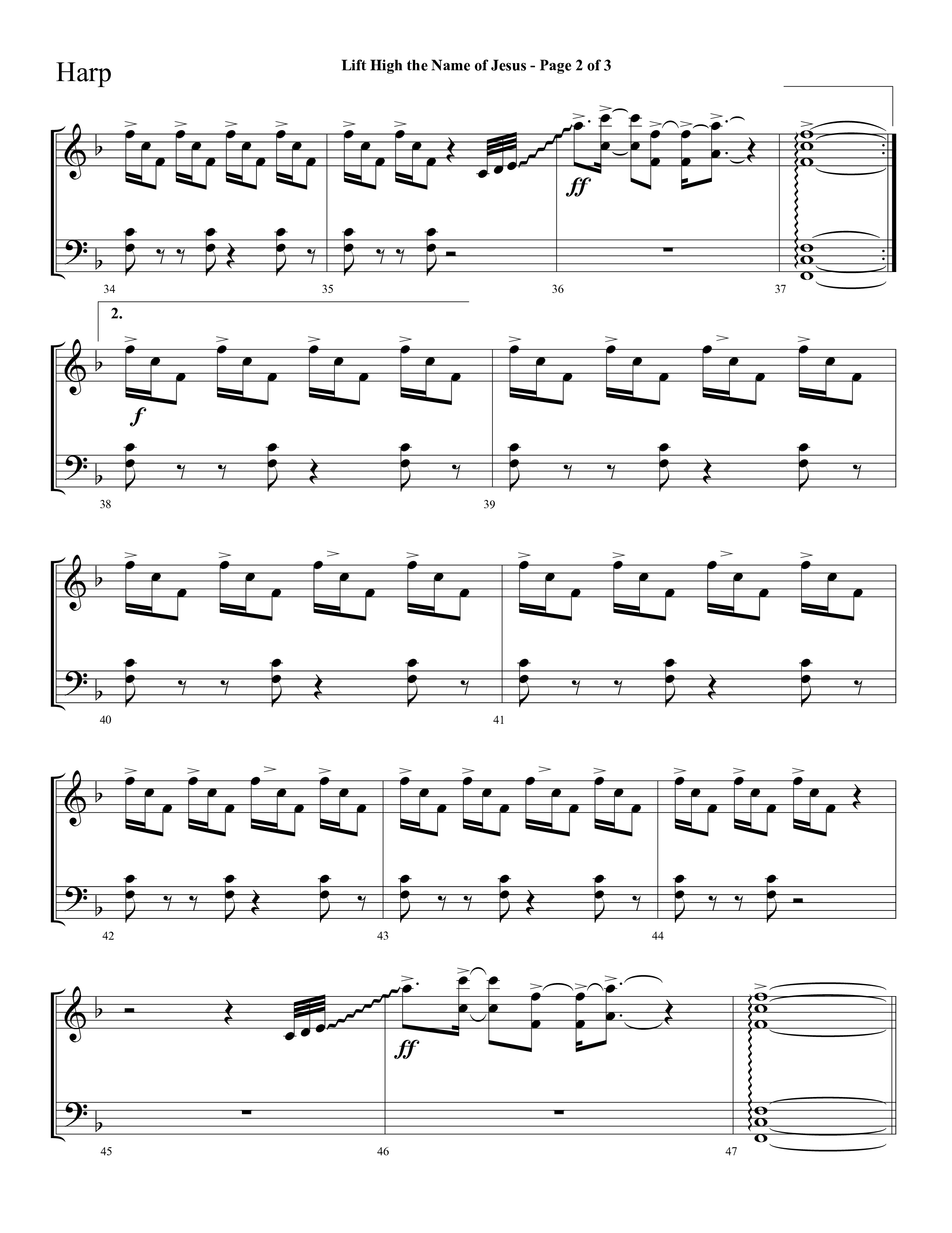 Lift High The Name Of Jesus (Choral Anthem SATB) (Lifeway Choral / Arr. David Hamilton ...