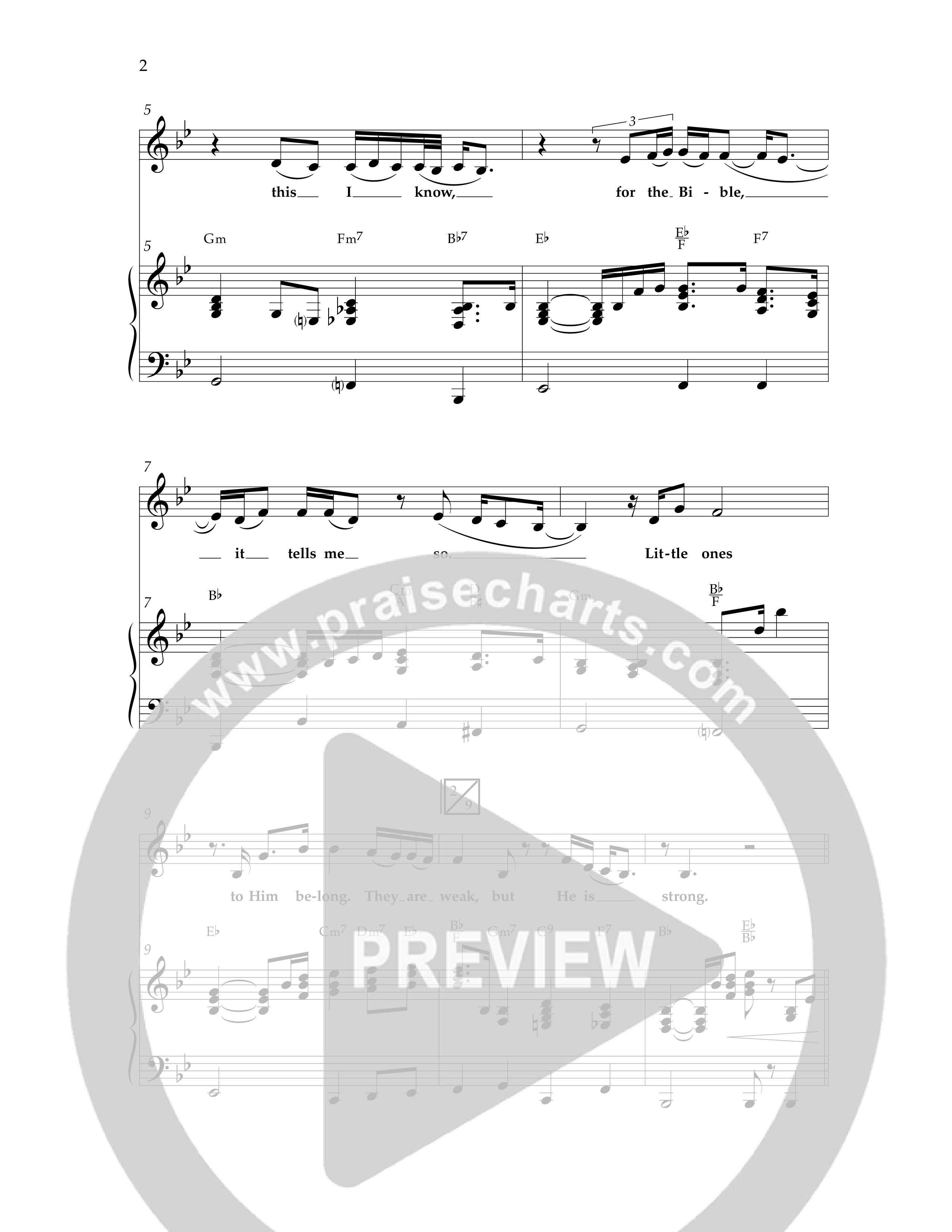Jesus Loves Me with The Love Of God (Choral Anthem SATB) Sheet Music ...