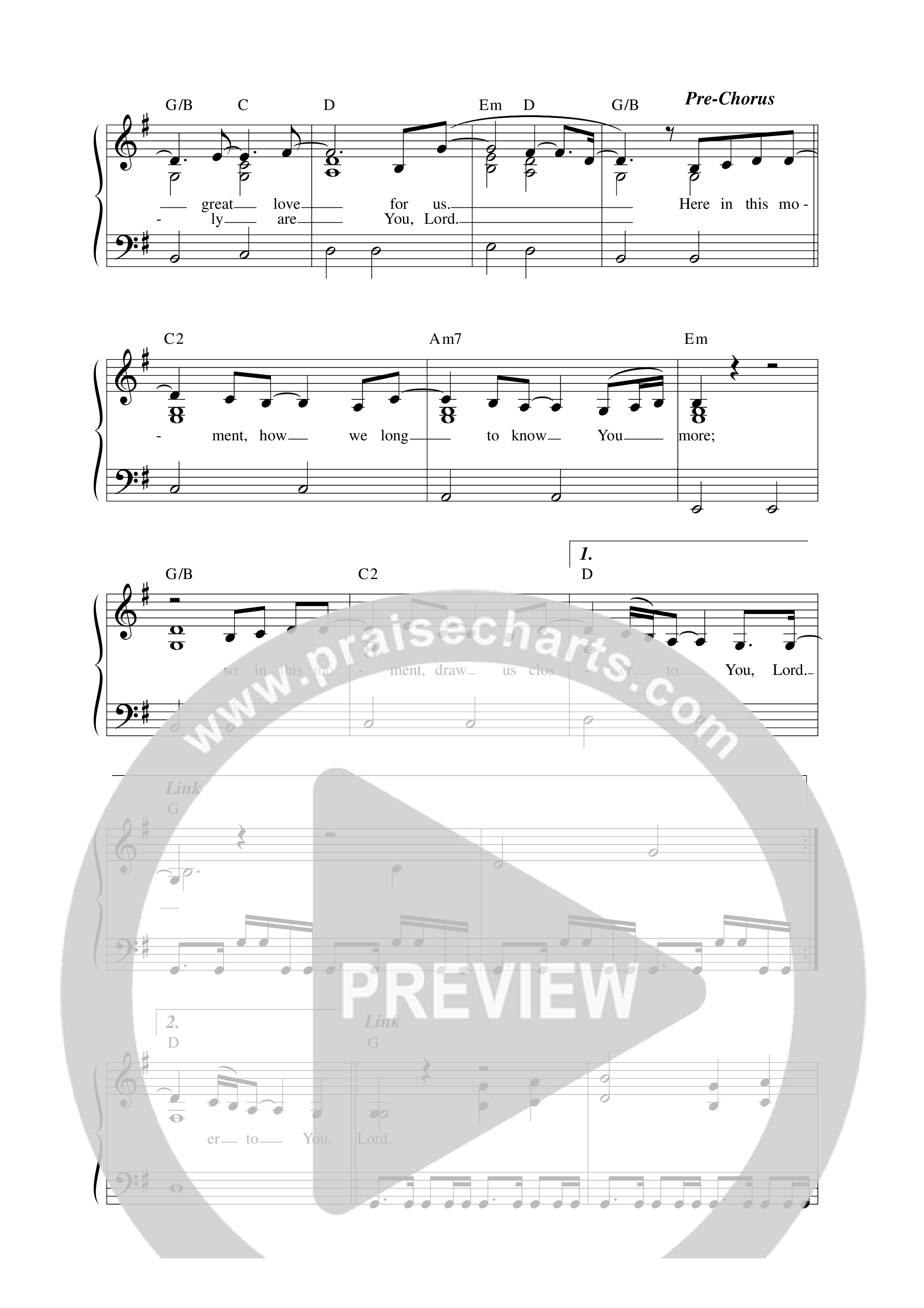 First Love (Live) Sheet Music PDF (Lucy Grimble) - PraiseCharts