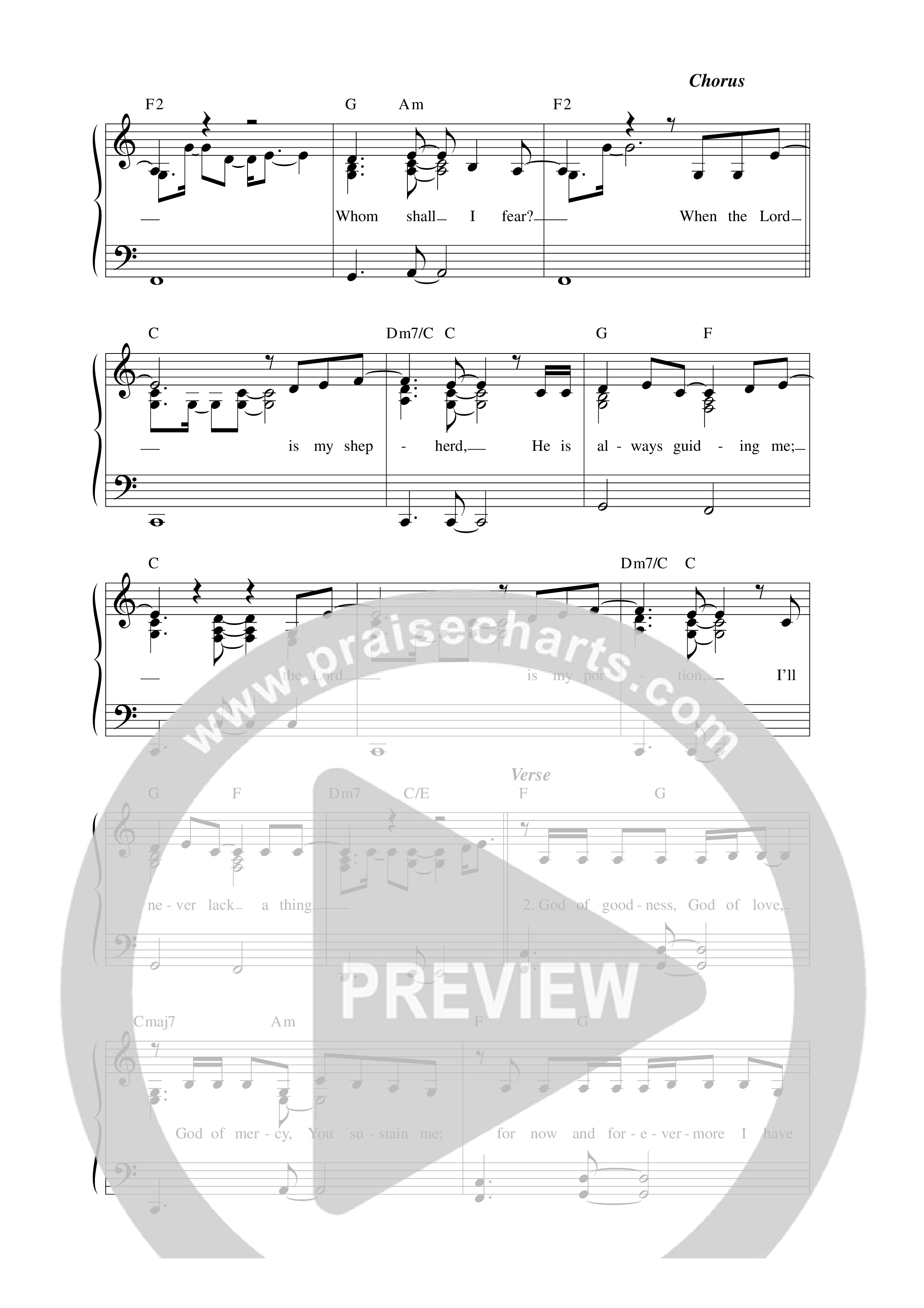 Good Shepherd (Live) Sheet Music PDF (Lucy Grimble) - PraiseCharts