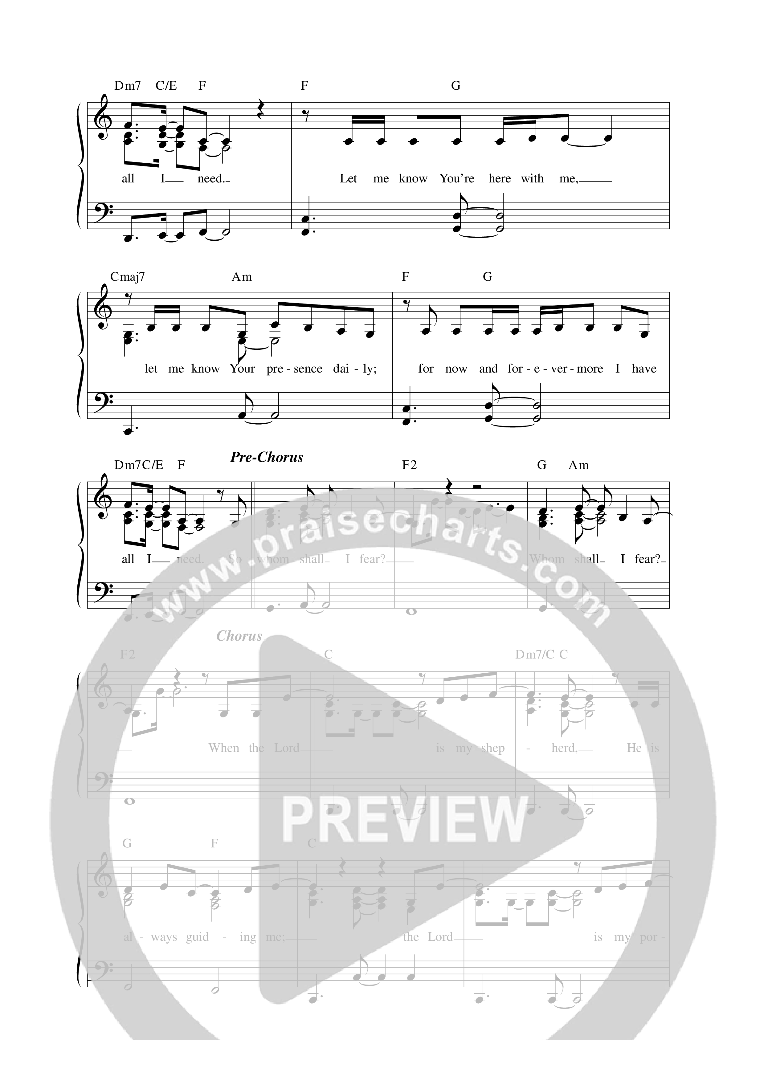 Good Shepherd (Live) Sheet Music PDF (Lucy Grimble) - PraiseCharts
