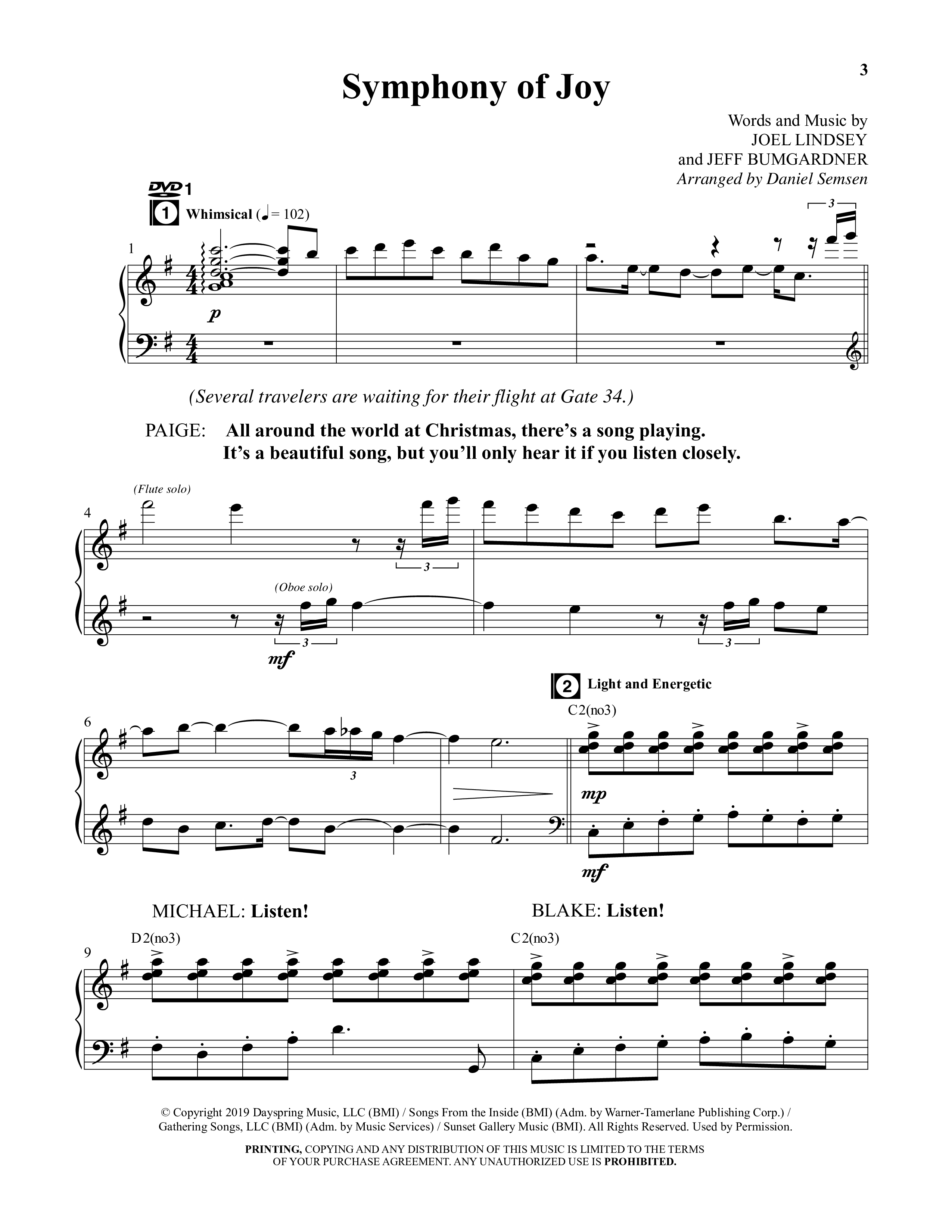 An Unexpected Christmas (11 Song Choral Collection) Sheet Music PDF ...
