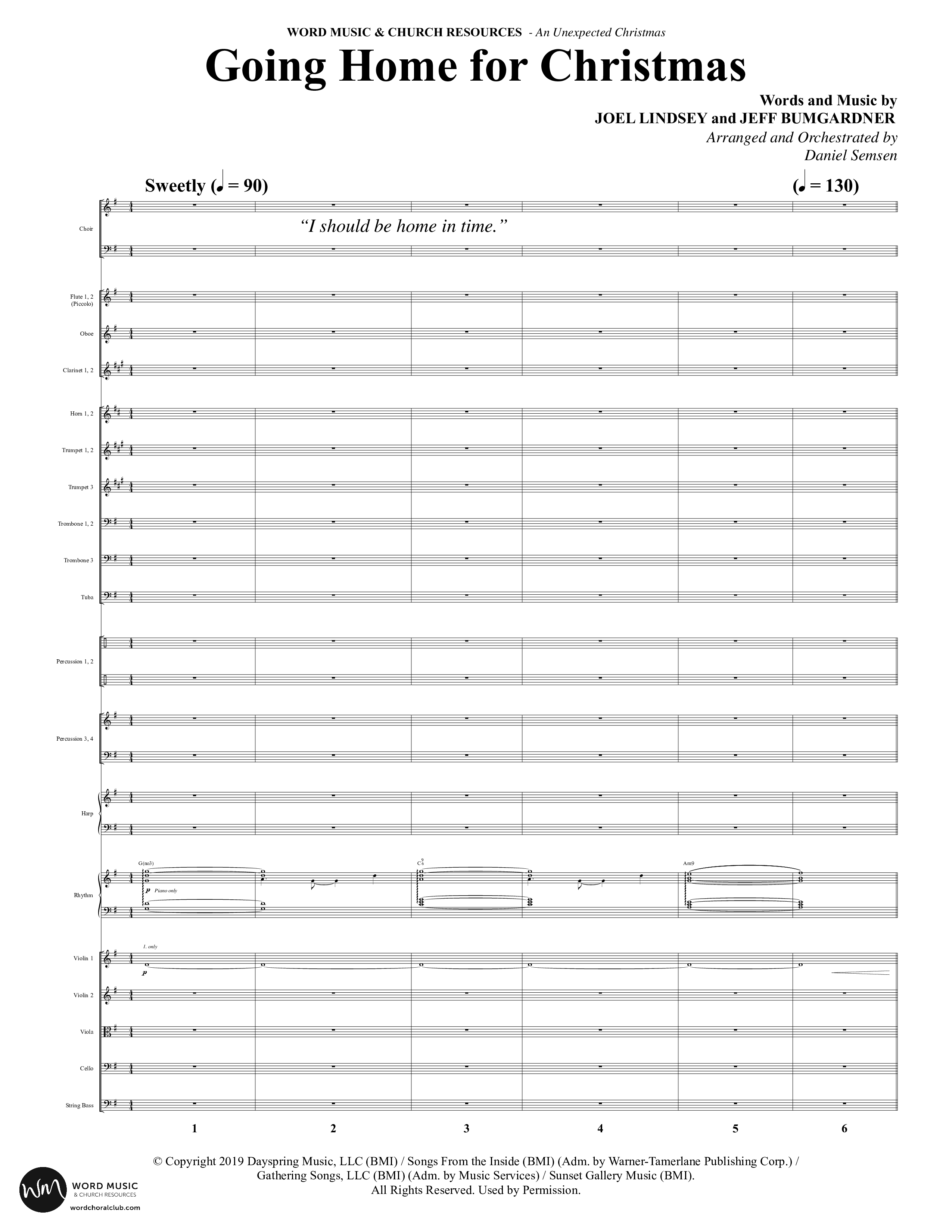 An Unexpected Christmas (11 Song Choral Collection) Orchestration (Arr ...