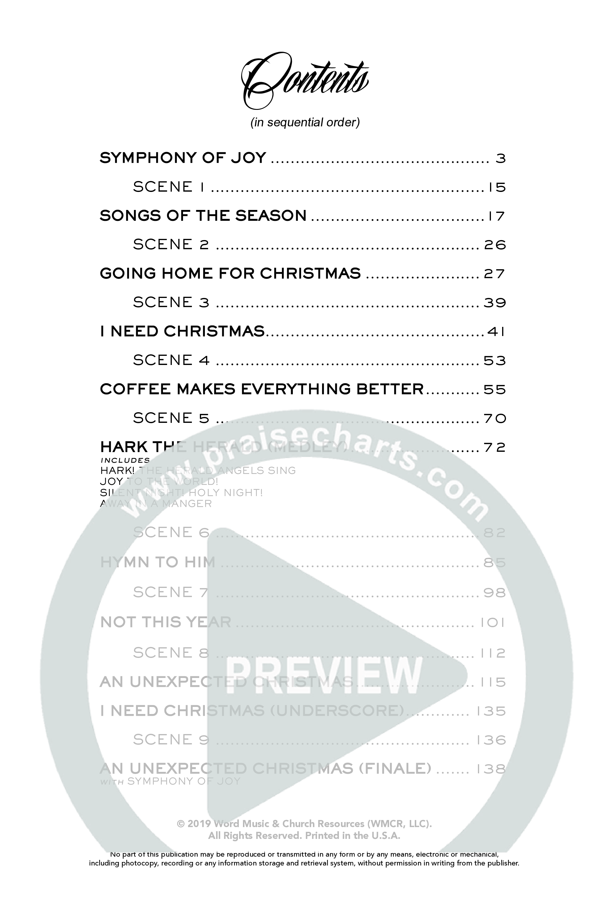 An Unexpected Christmas (11 Song Choral Collection) Sheet Music PDF ...